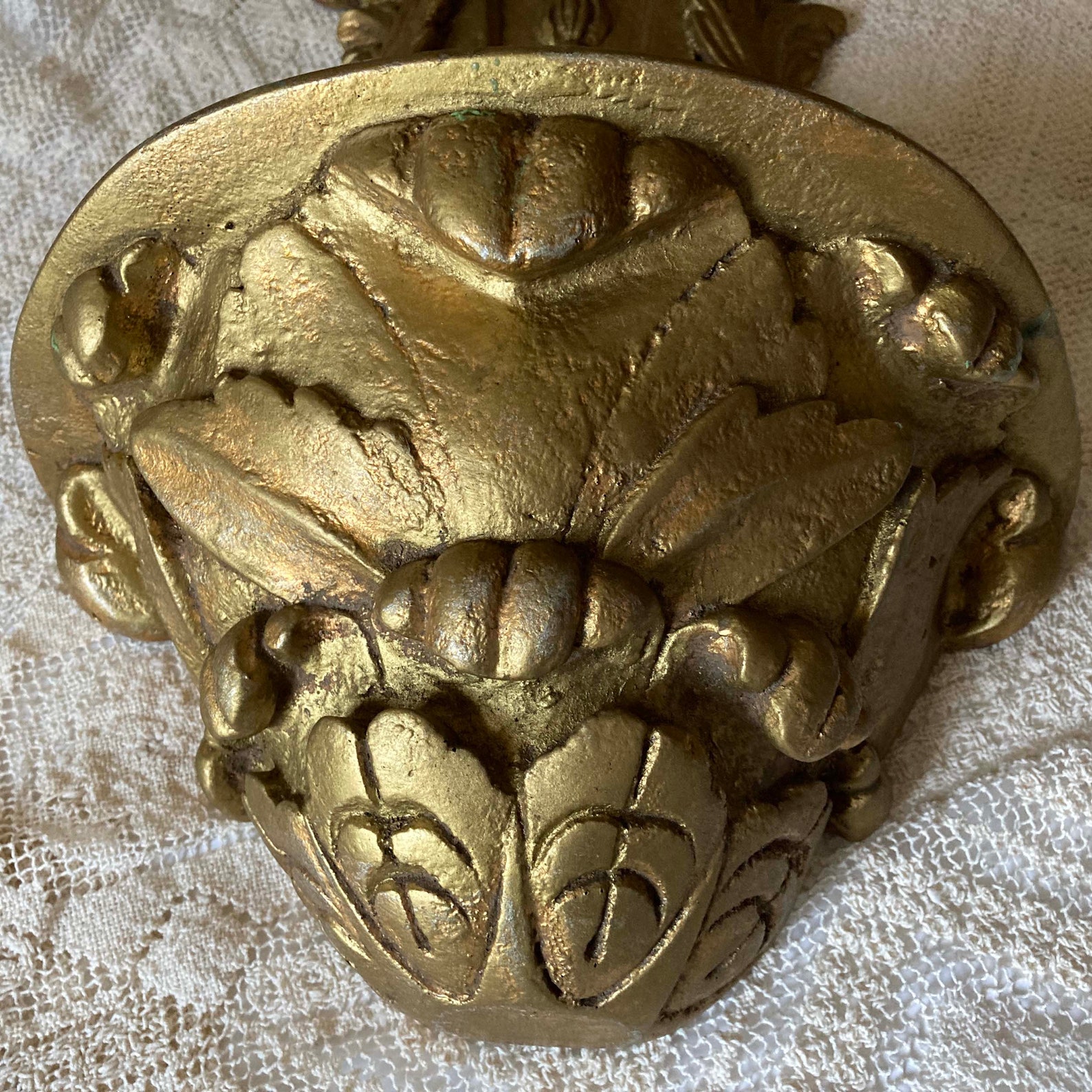 Bombay Company Ballroom Sconce Wall Shelf Gold Finish - Etsy