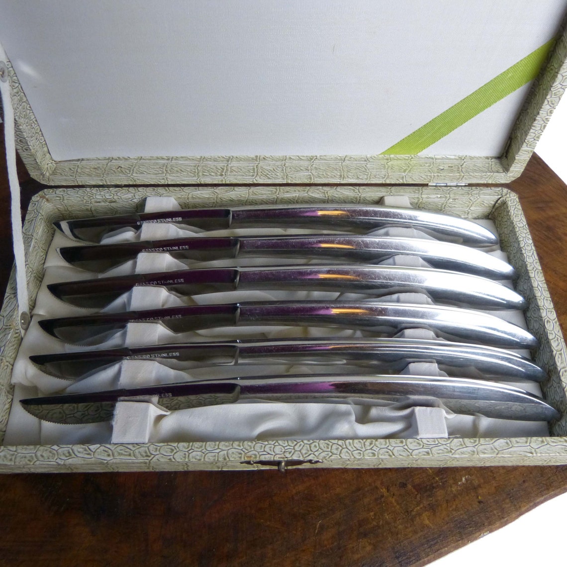 Boxed Set of 6 Gensco Cutlery Steak Stainless Steel Japan | Etsy