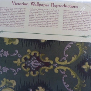 The Evergreen Press Victorian Wallpaper Gift Wrap Package of 3 Sheets ...