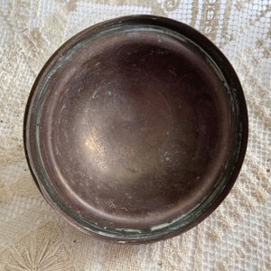 Large Metal Powder Box With Tight Fitting Lid Bronze Finish - Etsy