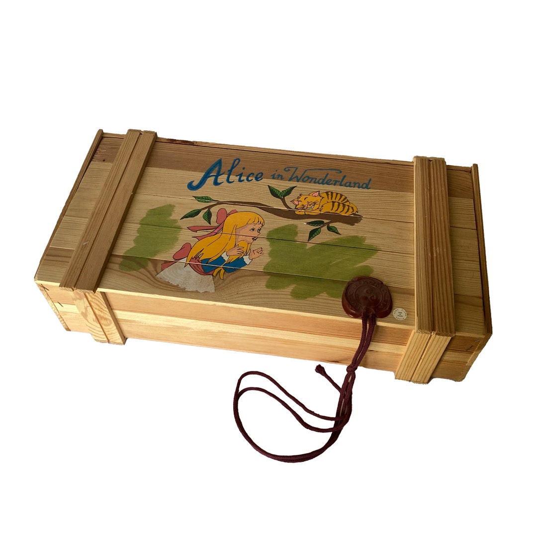 Kurt Adler Empty Crate Alice in Wonderland - Wax Seal - No Ornaments - Etsy