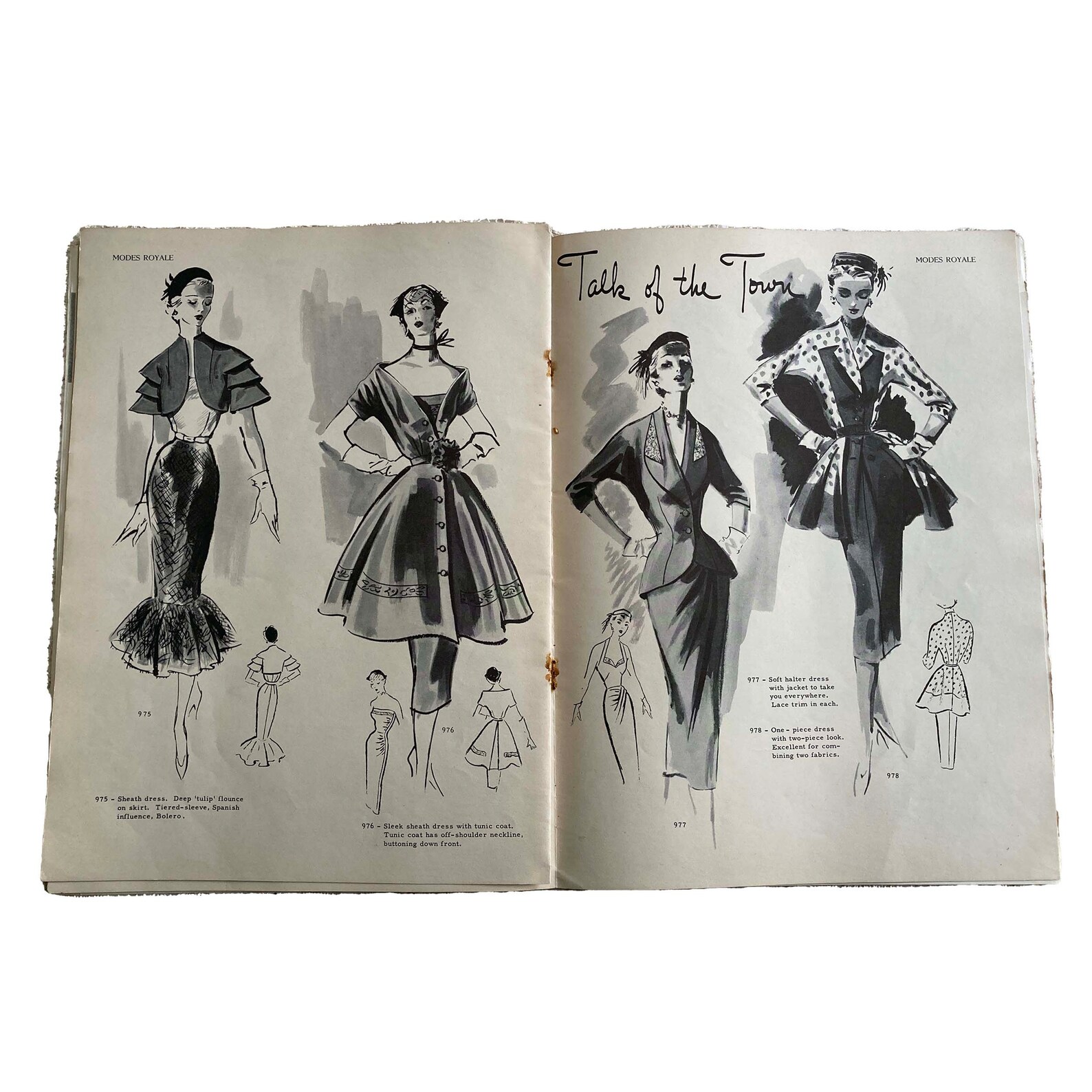 Modes Royale Pattern Book Spring Summer 1951 42 Pages - Etsy