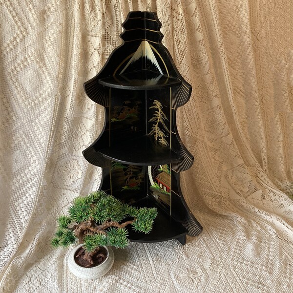 Asian Wall Shelf - Etsy
