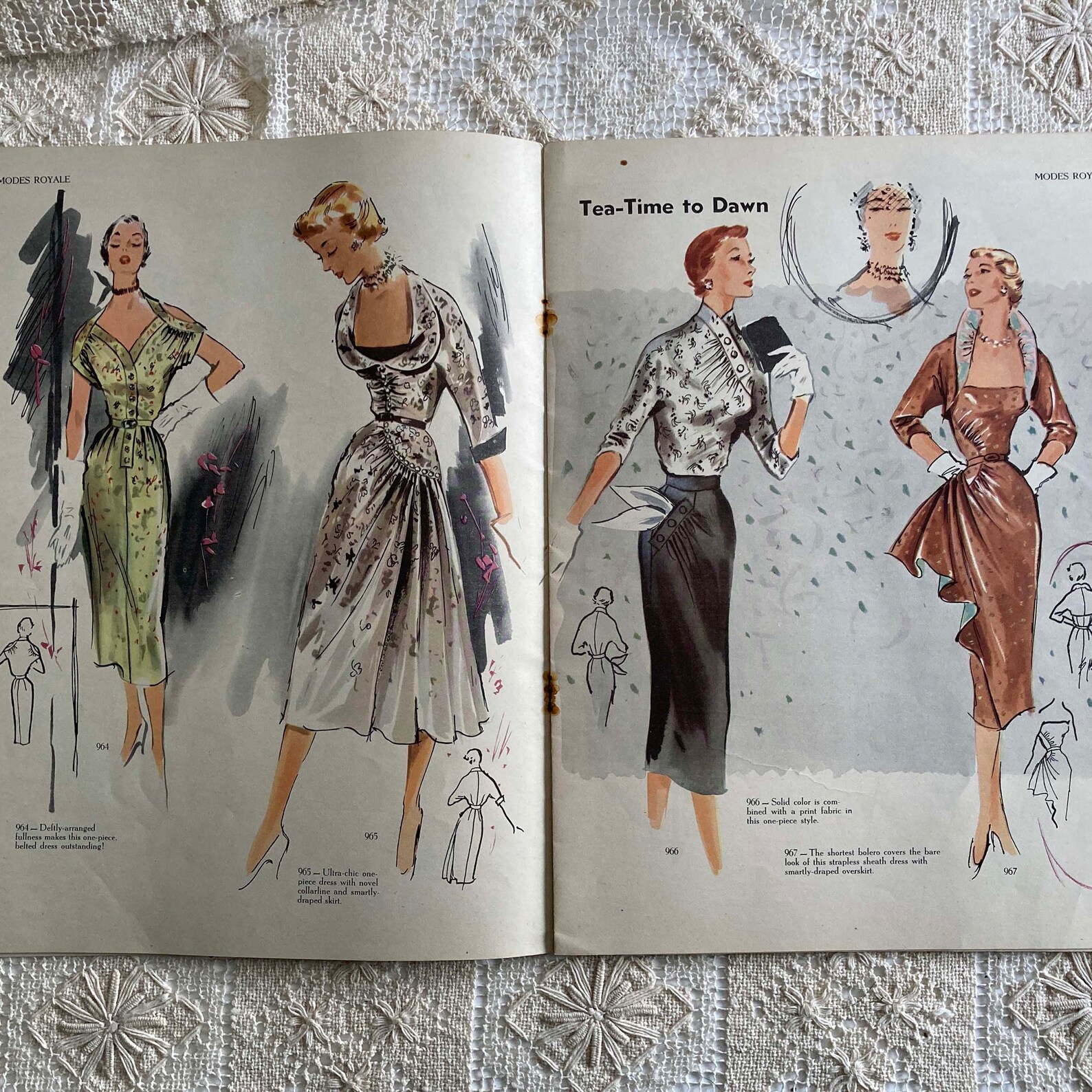 Modes Royale Pattern Book Spring Summer 1951 42 Pages - Etsy
