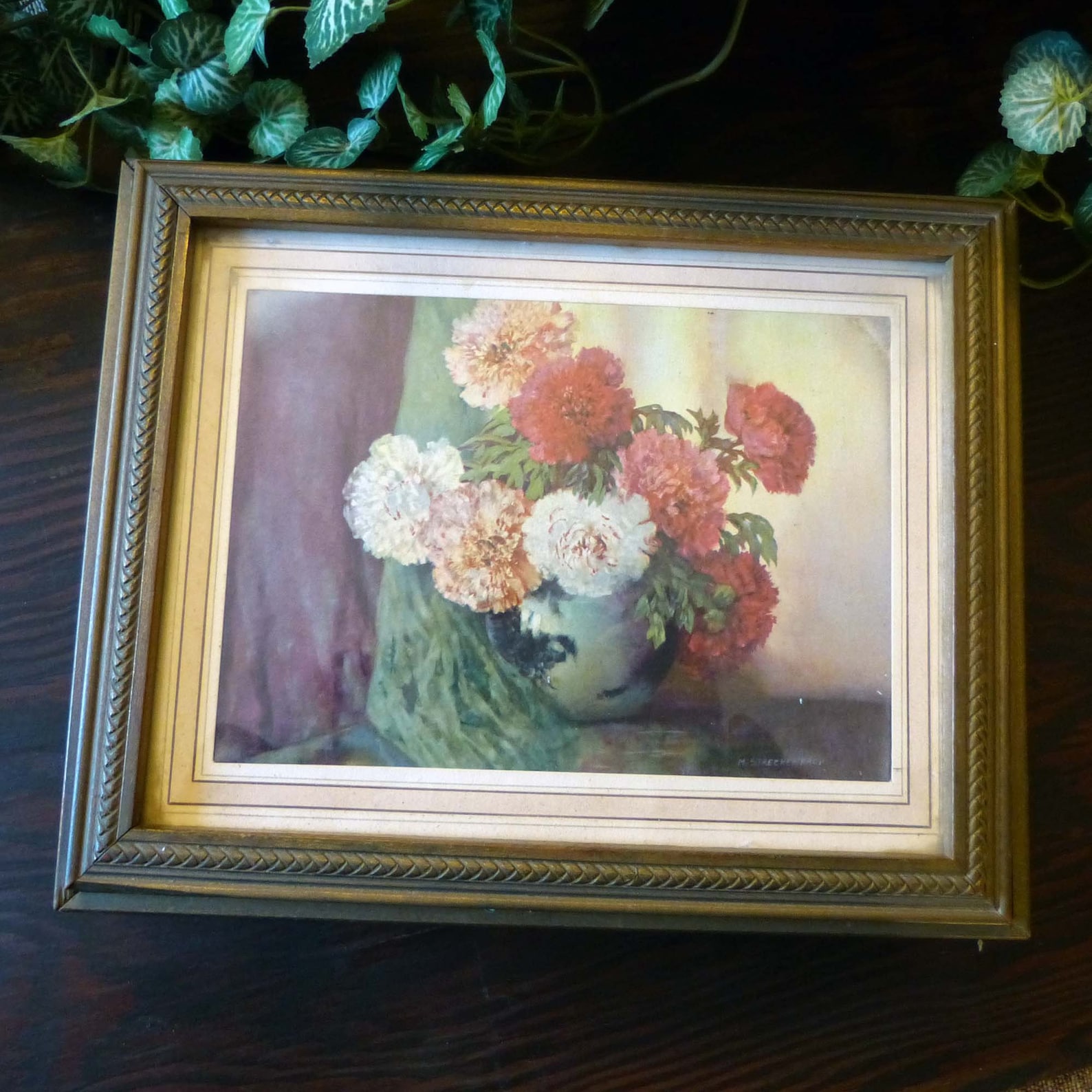 Picture Frame Wooden Jewelry Box With Decorative Molding and - Etsy