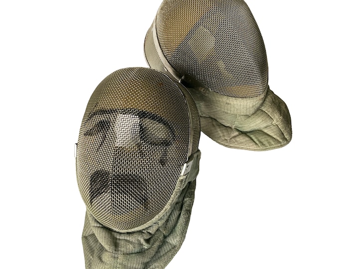 Two Steel Mesh AF Absolute Fencing Gear Masks One With Face - Etsy