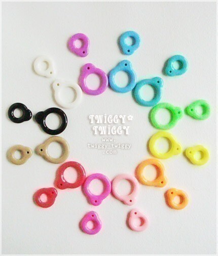 Twiggy Twiggy Blythe Pull Ring Deep Pink PR01-06 - Etsy