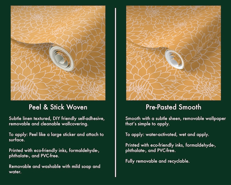 Pink Retro Abstract Wallpaper in Peel Stick or Prepasted Wallpaper, DIY ...