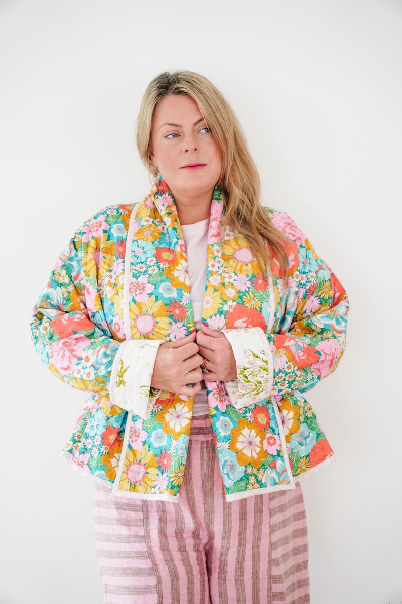 Quilted Jacket Sewing Pattern PDF | UK Sizes 6-24 | the Ember ...