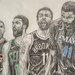 Kyrie Irving All Team Portrait Sketch 11x14 In. - Etsy