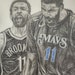 Kyrie Irving All Team Portrait Sketch 11x14 In. - Etsy