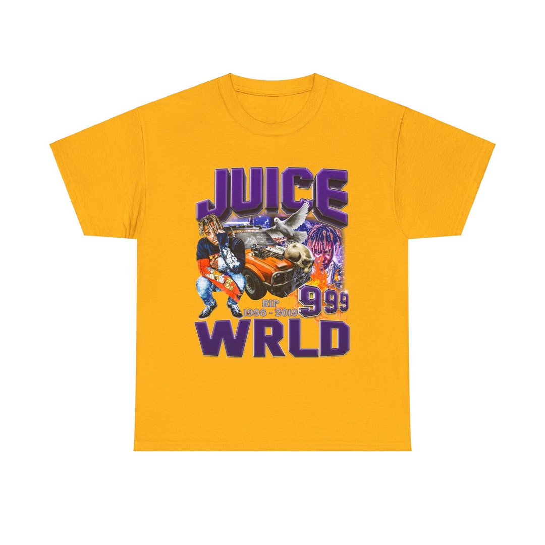 Juice Wrld rip 1998-2019 90's Bootleg Rap T-shirt high Quality - Etsy
