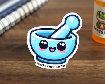 Pharmacy Stickers Chill Pill for Pharmacists, Technicians, Students ...