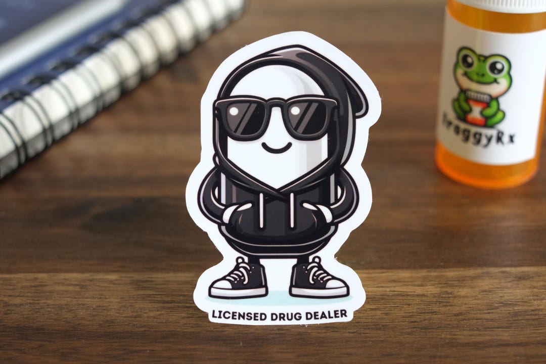 Pharmacy Stickers Licensed Drug Dealer for Pharmacists, Technicians ...