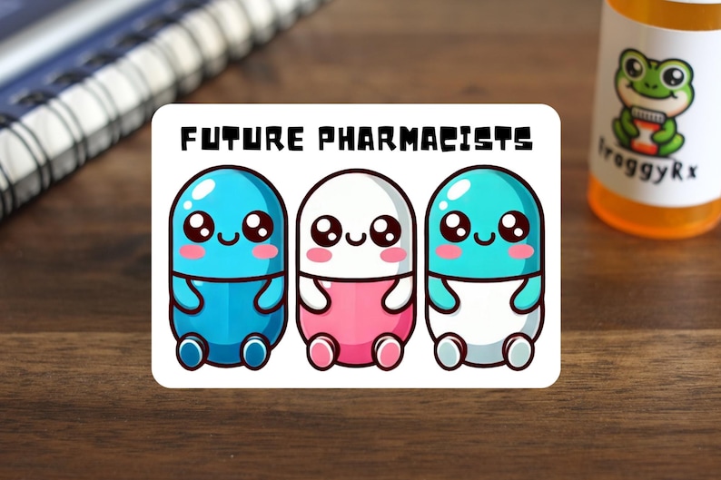 Pharmacy Stickers Future Pharmacists Gifts for Pharmacy Students Funny ...