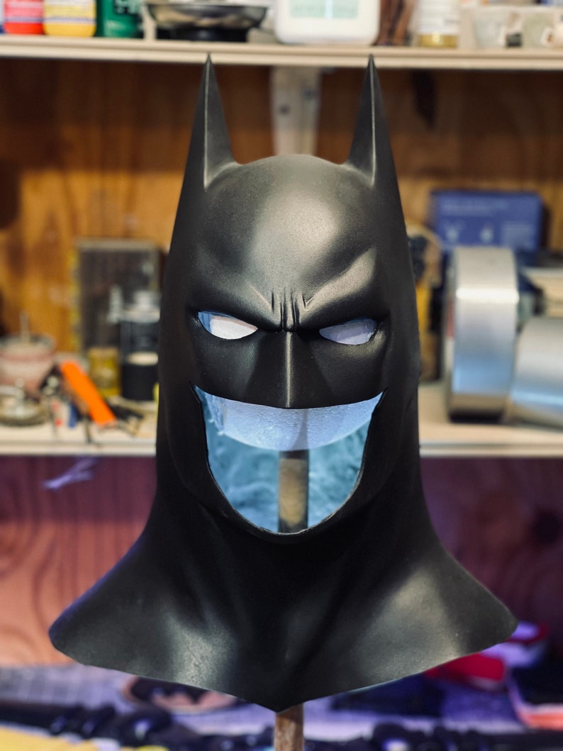 Handmade Flexible Urethane Bat Hero Cowl – Lightweight, Durable and ...