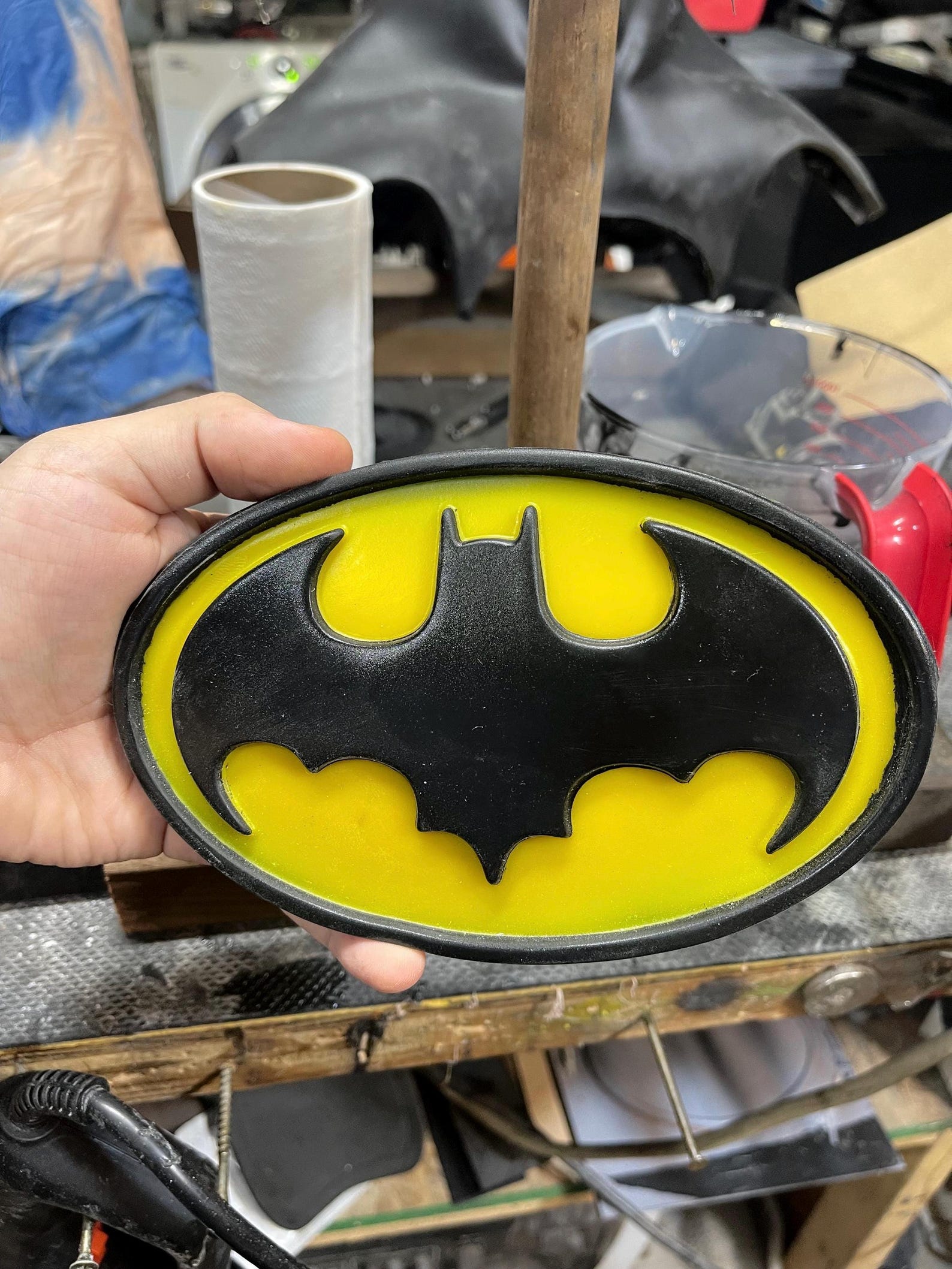 Bat Hero Chest Armor Choose Your Emblem, Flexible Urethane Rubber ...