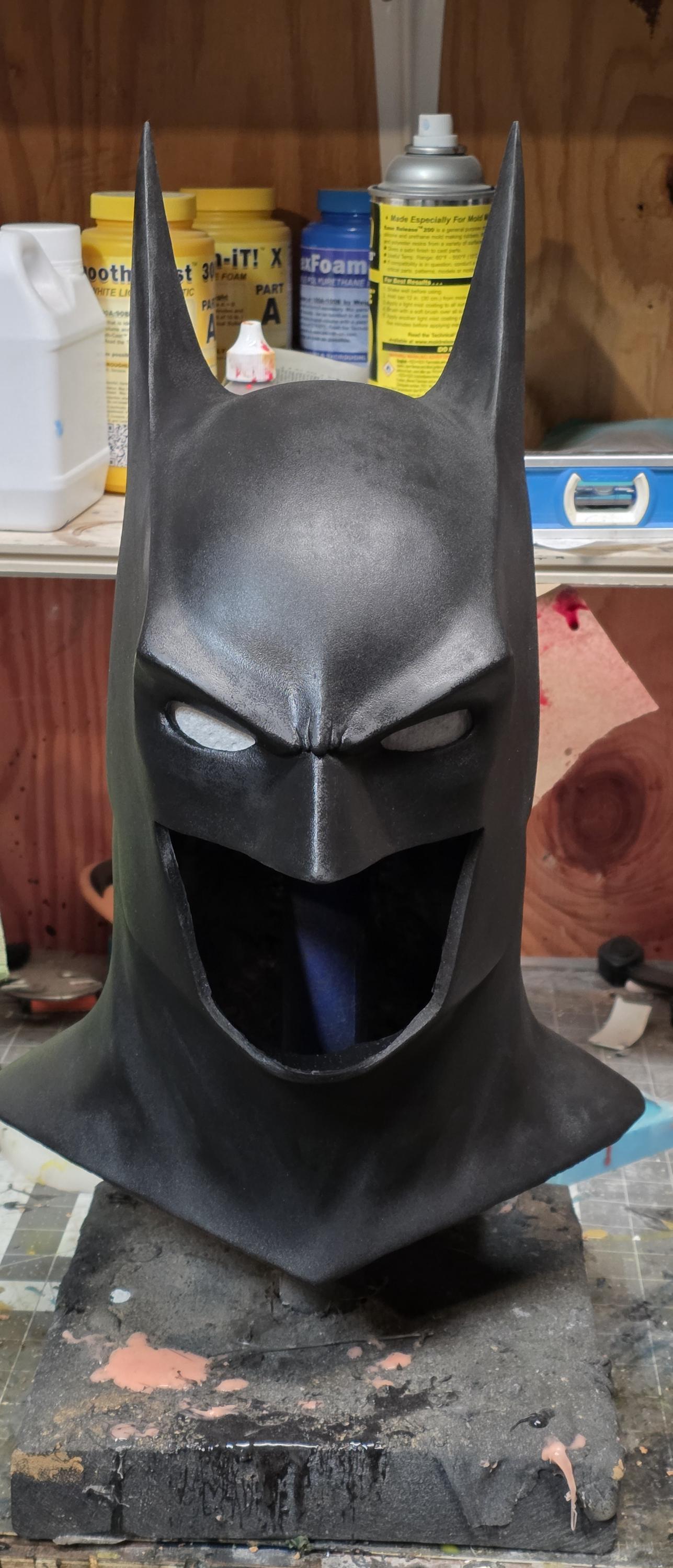 Handmade Flexible Urethane Bat Hero Cowl – Lightweight, Durable and ...