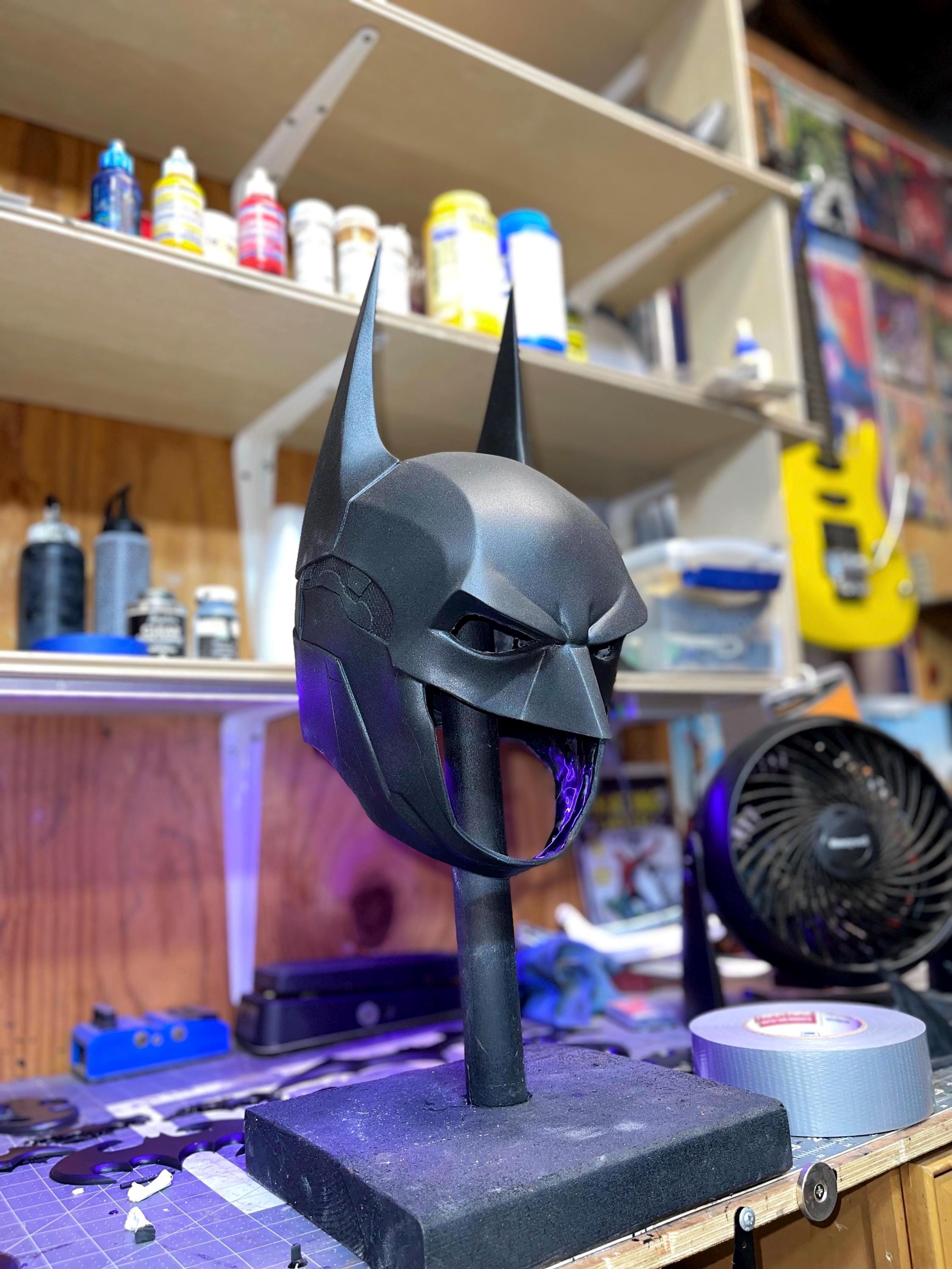 Bat Hero Cowl Wearable Flexible Urethane Rubber, Handmade, Durable and ...