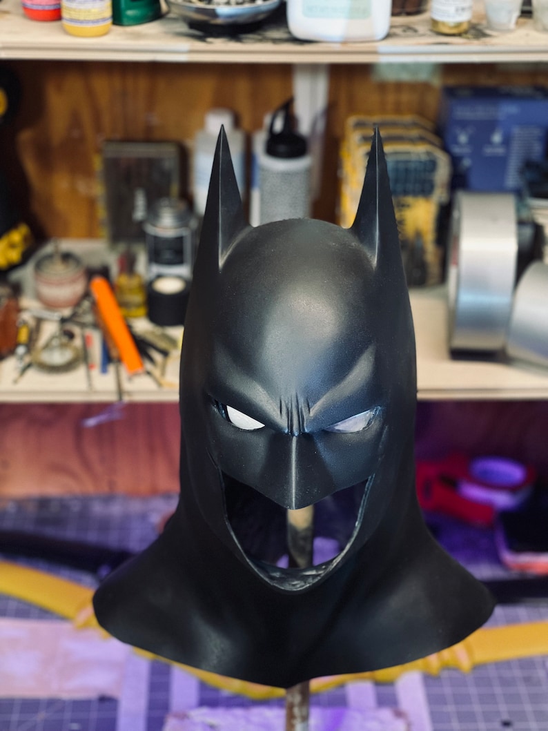 Handmade Flexible Urethane Bat Hero Cowl – Lightweight, Durable and ...