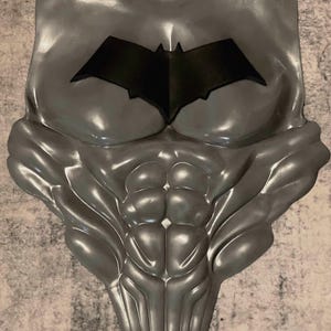 Bat Hero Chest Armor Black & Grey Design, Flexible Urethane Rubber ...