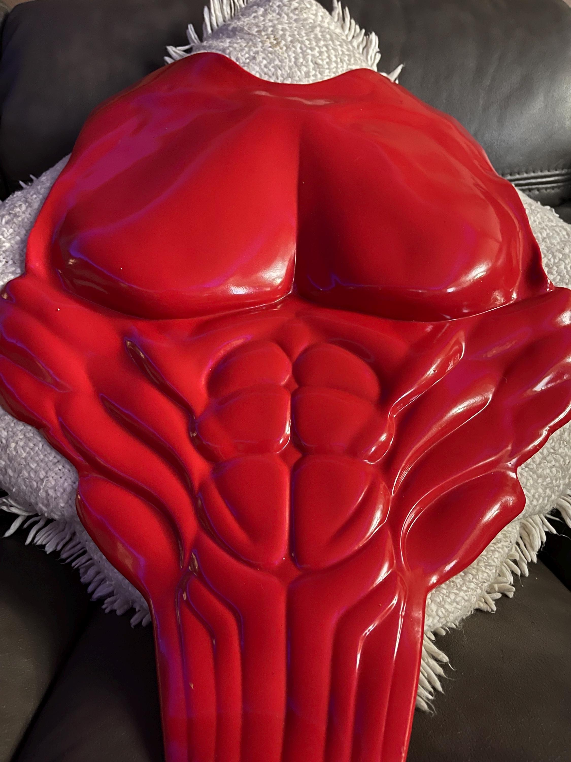 Super Hero Muscular Chest Armor, Flexible Urethane Rubber, Handmade ...