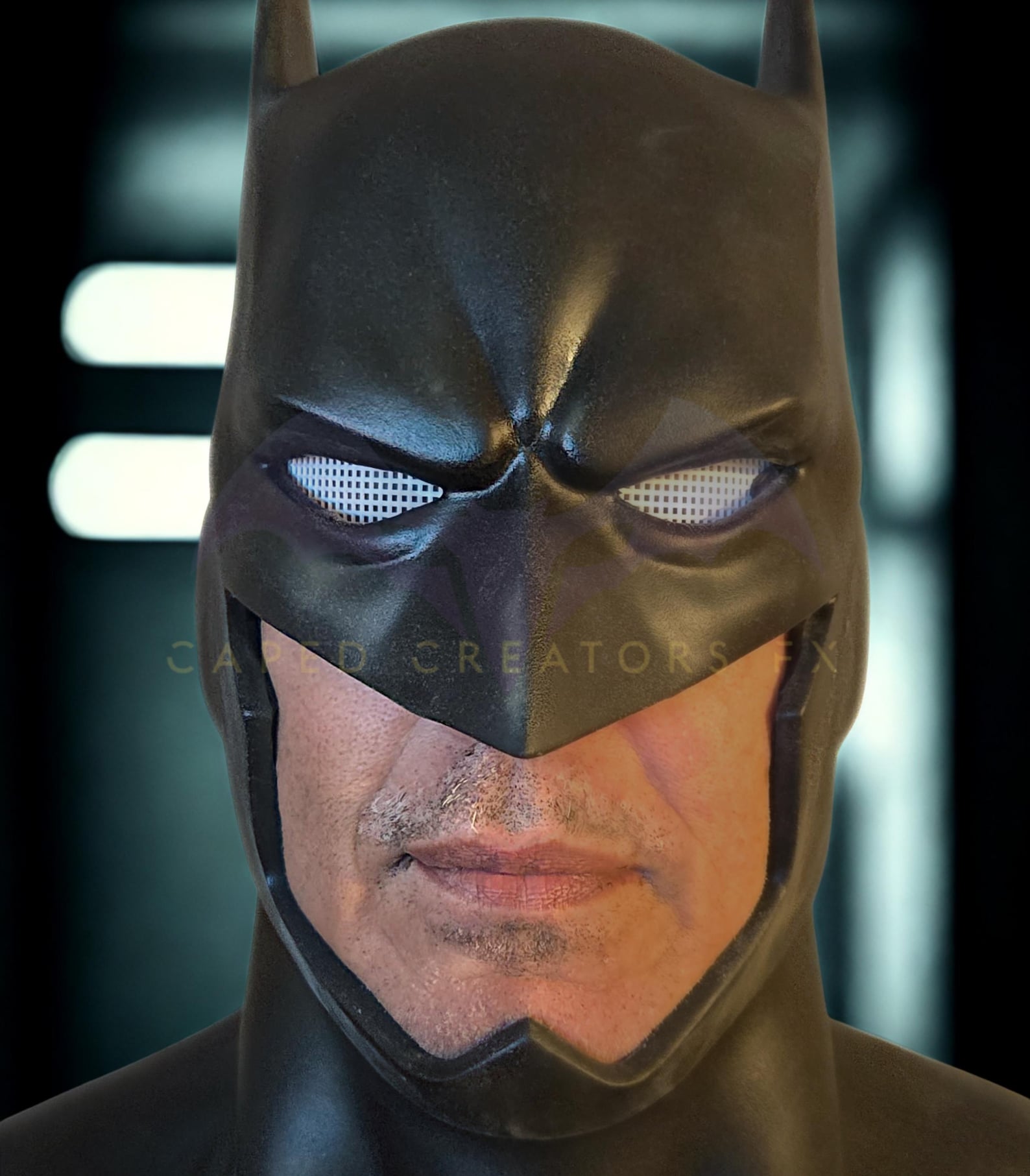 Handmade Flexible Urethane Bat Hero Cowl – Lightweight, Durable and ...