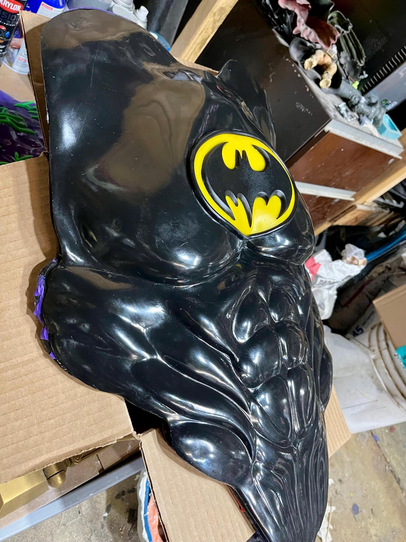 Bat Hero Chest Armor Choose Your Emblem, Flexible Urethane Rubber ...