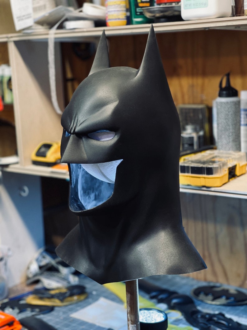 Handmade Flexible Urethane Bat Hero Cowl – Lightweight, Durable and ...