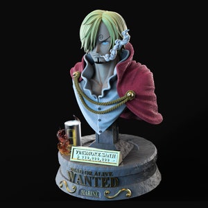 Anime Character STL File 3D Printing Digital STL File Anime One Piece ...