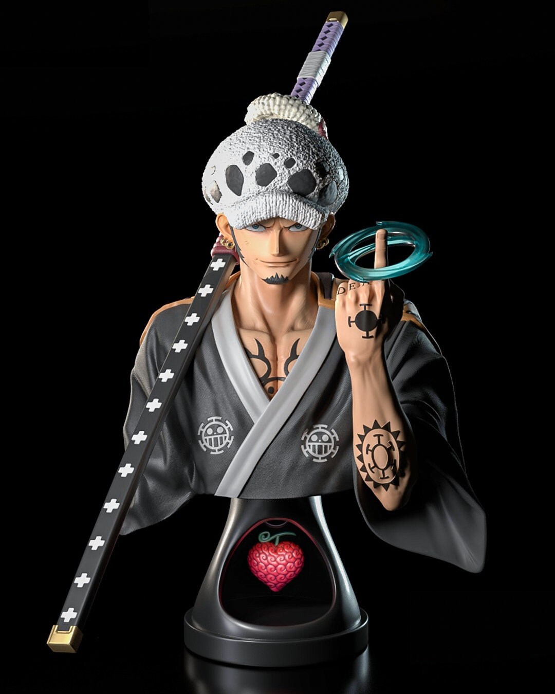 Anime Character STL File 3D Printing Digital STL File Anime One Piece ...
