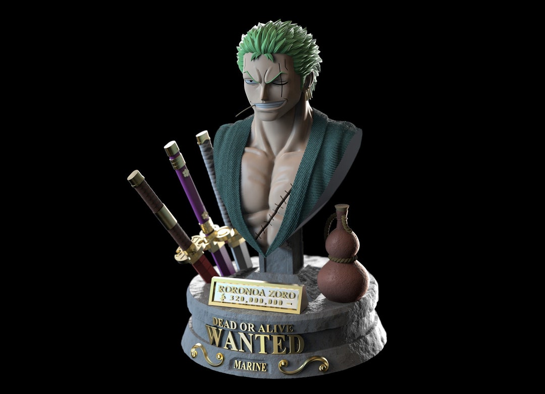 Anime Character STL File 3D Printing Digital STL File Anime One Piece ...