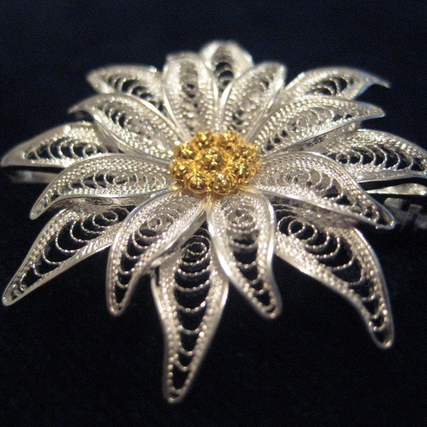 Edelweiss Brooch - Etsy