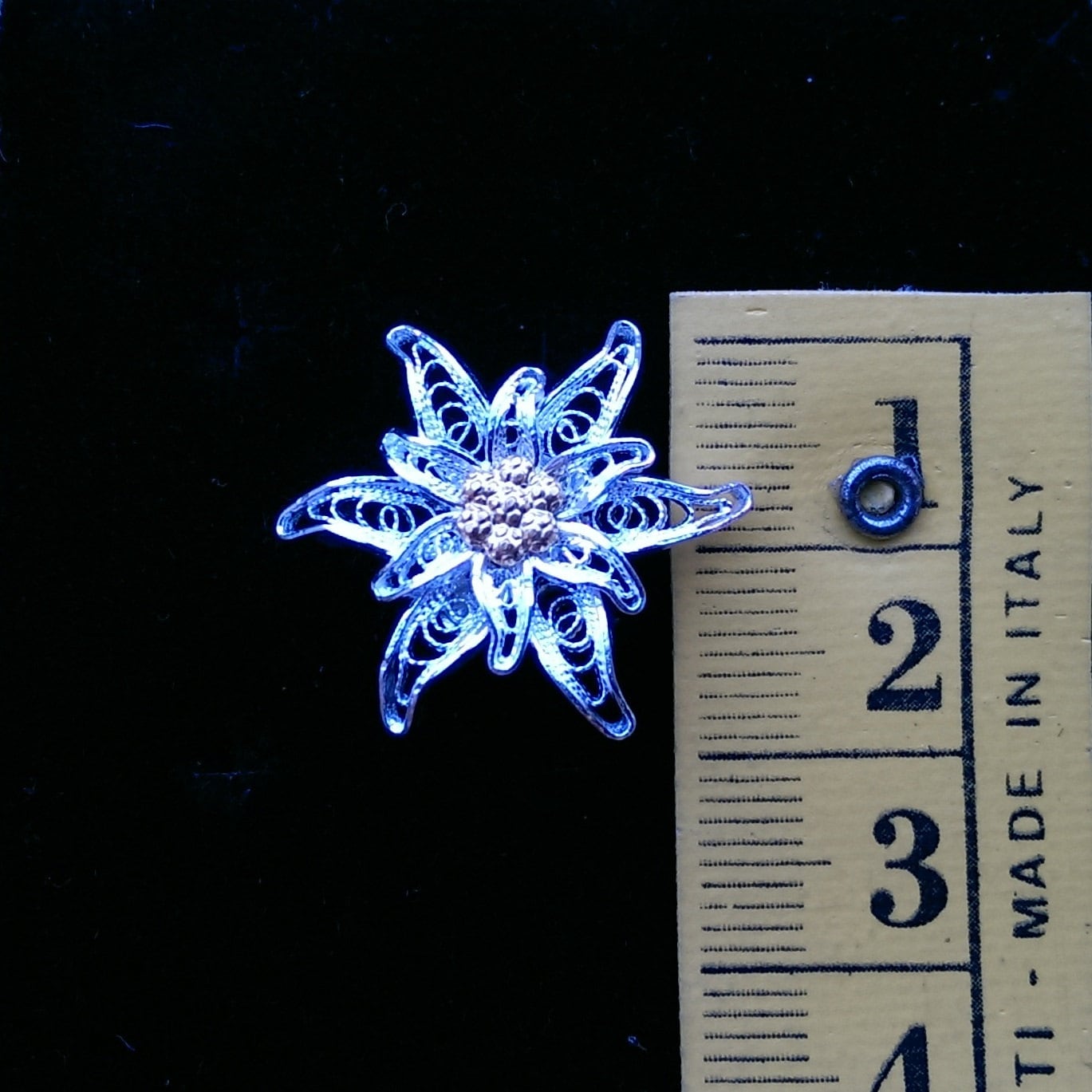 Edelweiss VI Silver Filigree Earrings - Etsy