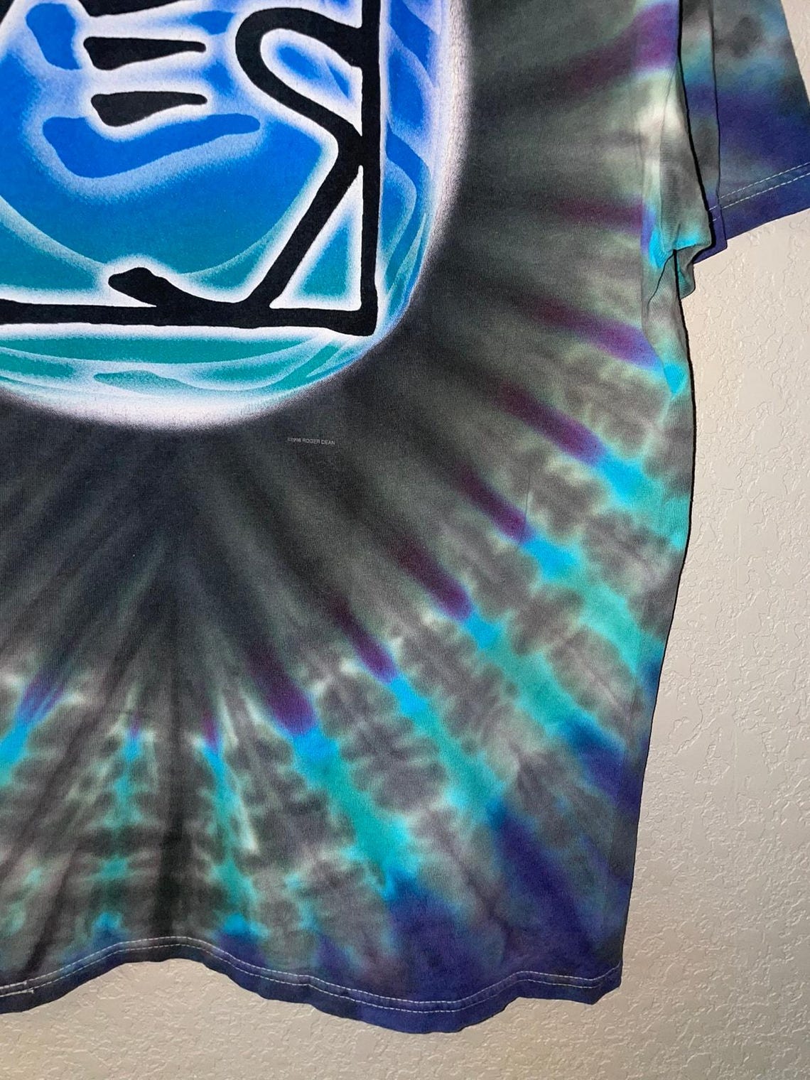 1998 Vintage Roger Dean Yes Band Tie Dye Music Shirt 90s 1990s VTG XL ...