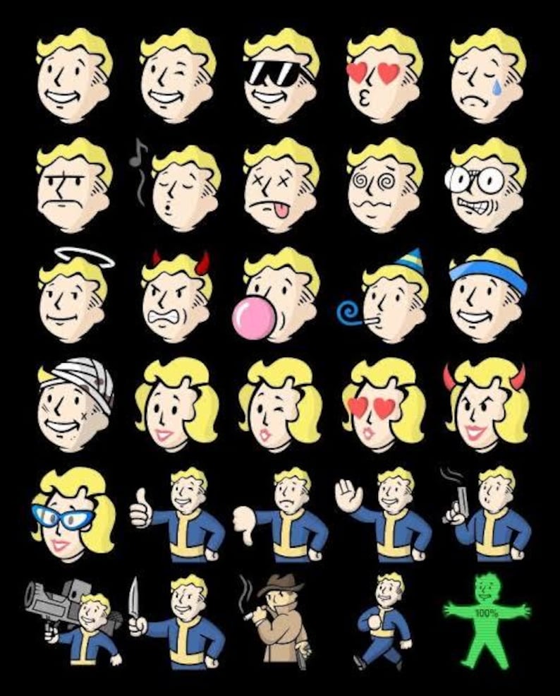 Fallout Vault Boy Keyboard Tufted Rug - Etsy