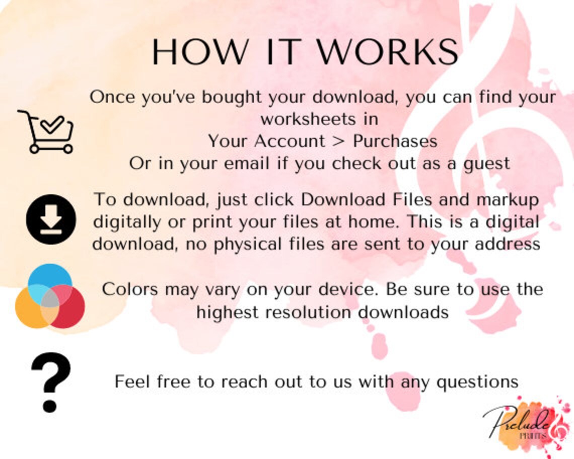 Beginner Whole Half Quarter Note Printable Quiz | Worksheets for Kids ...