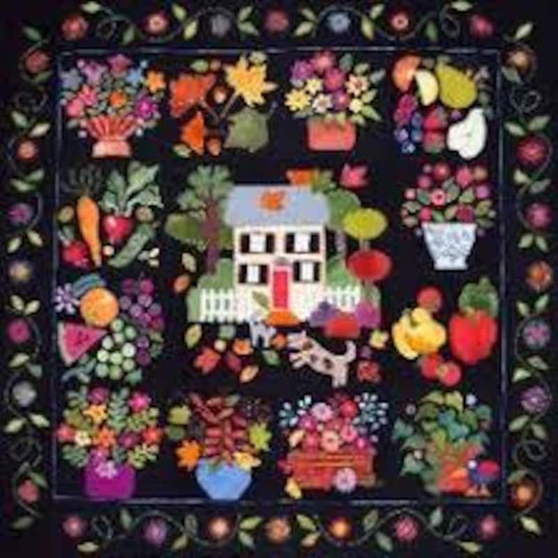 Wool Applique Quilt - Etsy