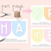 Pastel Birthday Banner, Happy Birthday Banner, Birthday Banner ...