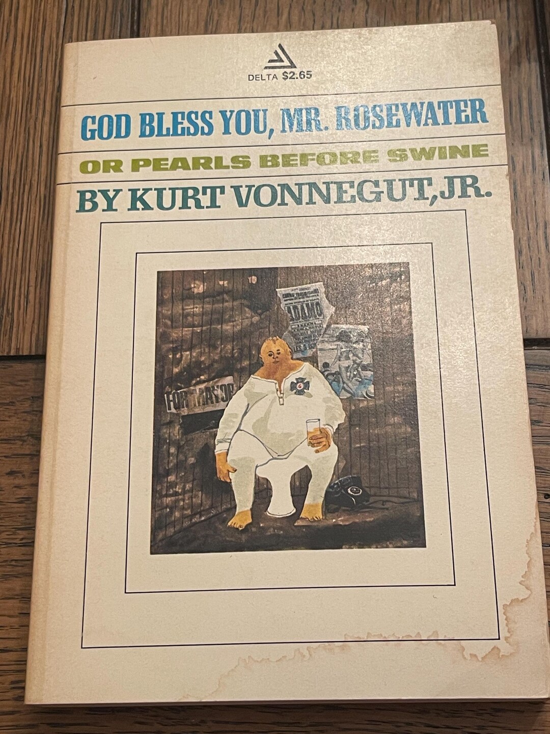 God Bless You, Mr. Rosewater by Kurt Vonnegut 1965 Paperback - Etsy