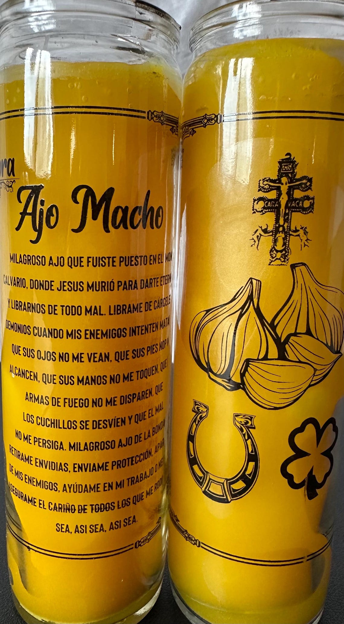 Veladora: Ajo Macho/male Garlic - Etsy