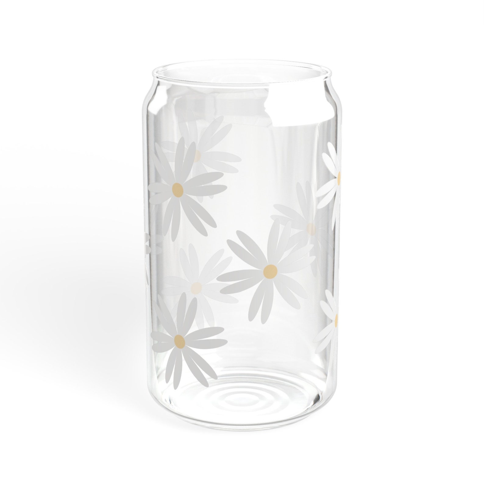 Flower Sipper Glass, 16oz - Etsy