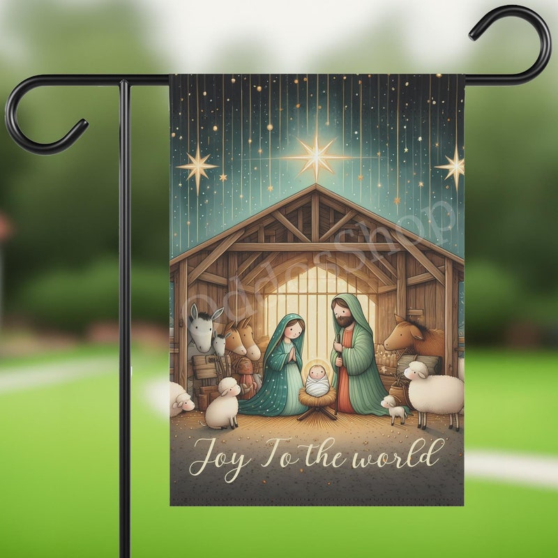 Joy to the World Banner - Etsy