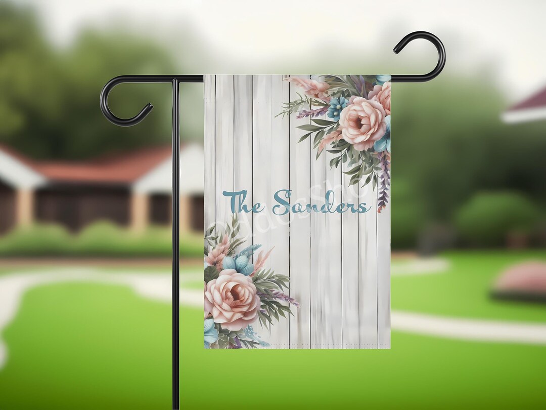 Personalized Last Name Garden Flag, Yard Decor, Housewarming Gift, Last ...