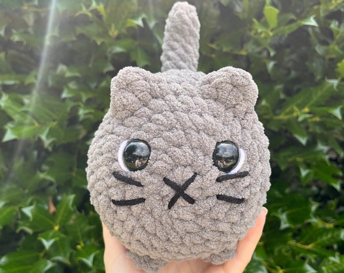Crochet Loaf Cat Plushie Amigurumi Handmade Stuffed Animal - Etsy