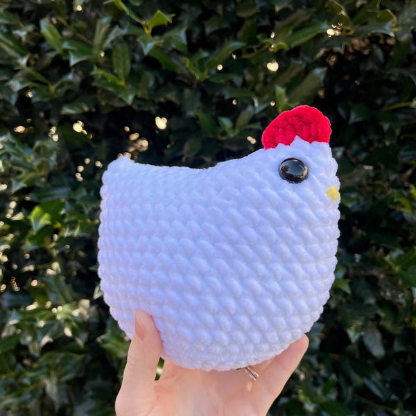 Big Chicken Plushie - Etsy