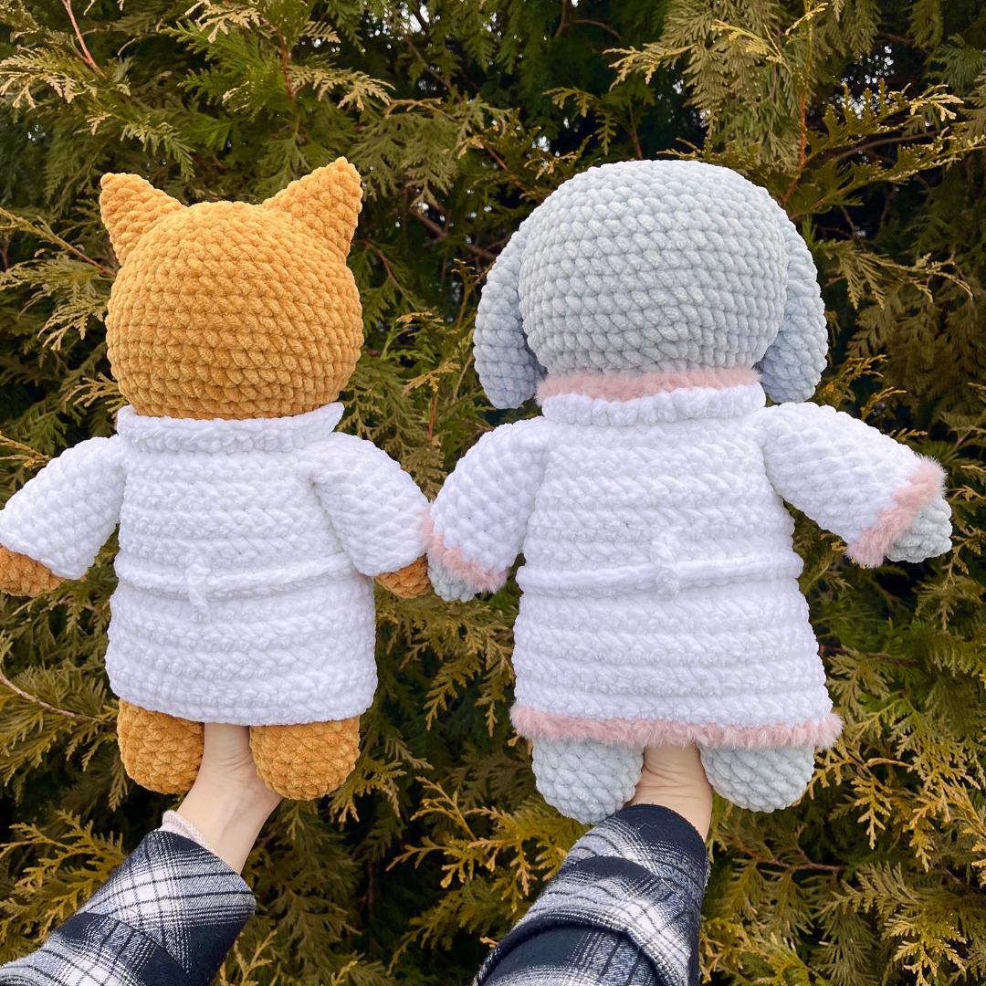 Spa Pets Pattern PDF Digital Download Amigurumi Stuffed Animal Crochet ...
