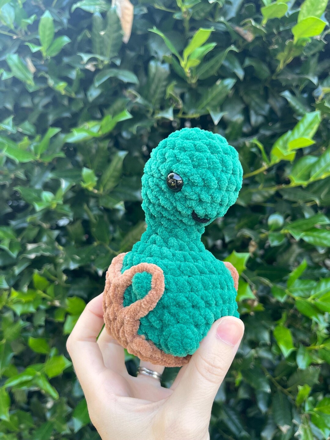 Crochet Cheeky Turtle Plushie Amigurumi Handmade Stuffed Animal - Etsy