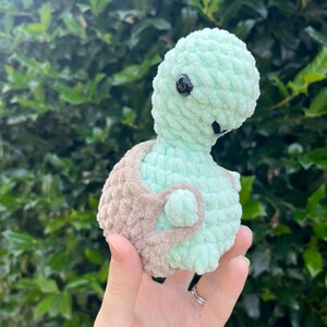 Crochet Cheeky Turtle Plushie Amigurumi Handmade Stuffed Animal - Etsy