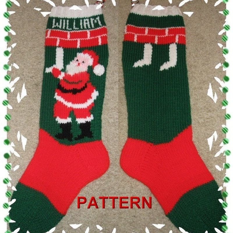 Stocking Pattern - Etsy